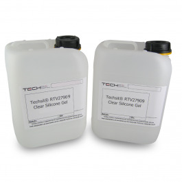 Techsil® RTV27909 Clear Potting Silicone Gel 20lb Kit (9.08kg)